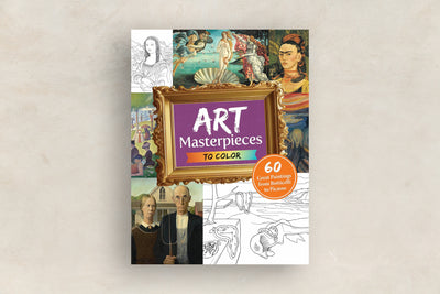 coloring book masterpieces