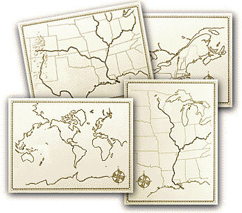 Holling Geography Map Set – Beautiful Feet Books