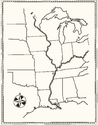 Geography Map: Minn of the Mississippi - Holling C. Holling – Beautiful ...